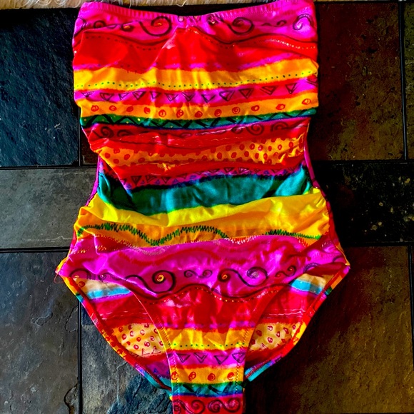 Gottex | Swim | One Piece Bathing Suit Neon Fun Barely Wornnew ...